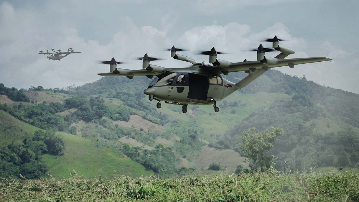 Zuri Hybrid VTOL Aircraft for Defense, Security and Relief
